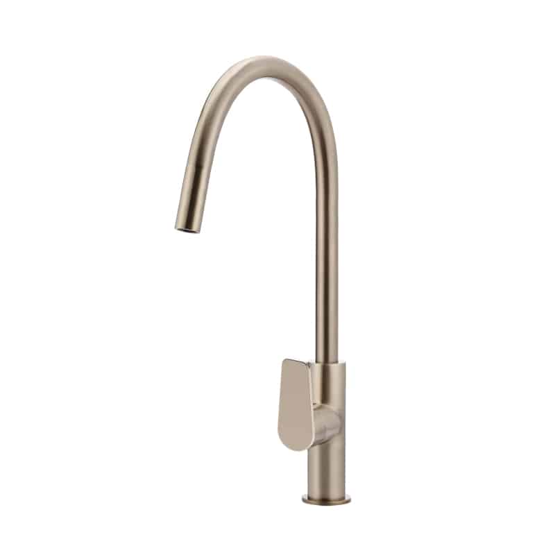 Kitchen Mixer Retractable with Paddle Handle | Meir | Champagne - Buy ...
